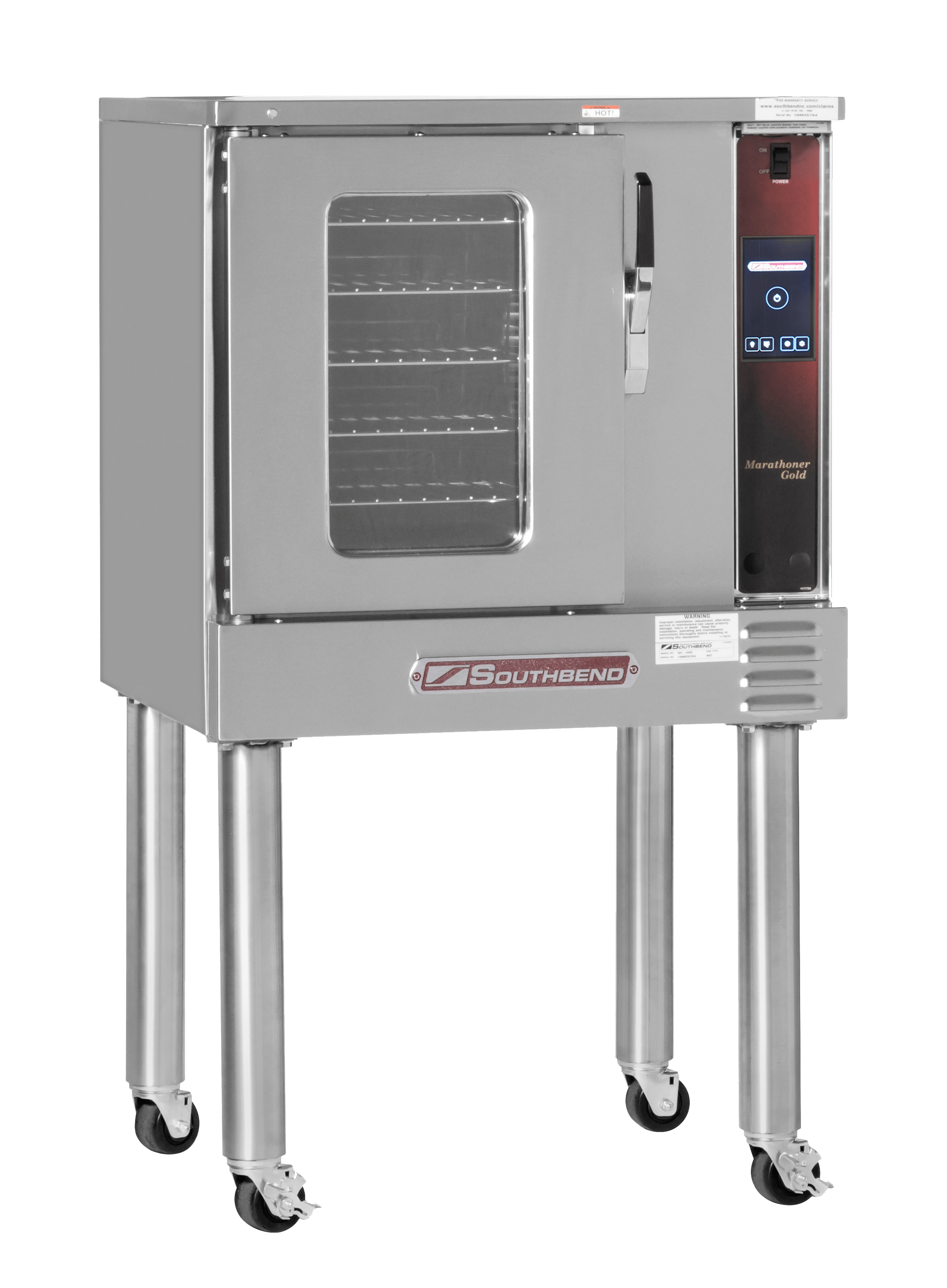 New Touch Controls for Convection Ovens Brief
